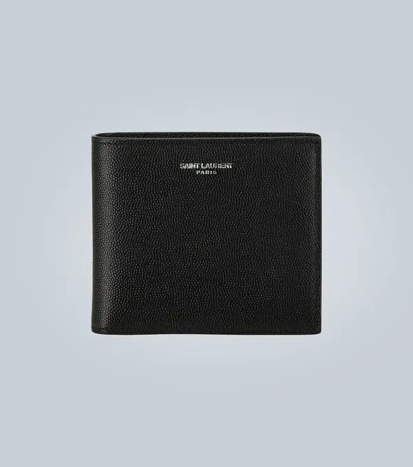 Saint Laurent East/west Folded Wallet - Black