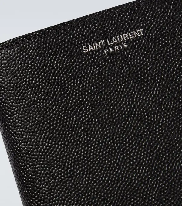 Saint Laurent East/west Folded Wallet - Black