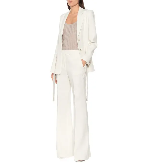 Gabriela Hearst Leda High-rise Virgin Wool Pants