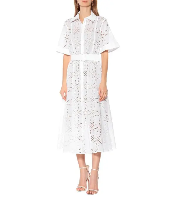 white christmas dresses The Smocked Sleep Eyelet Dress. -- Bluebell Ditsy – The Great
