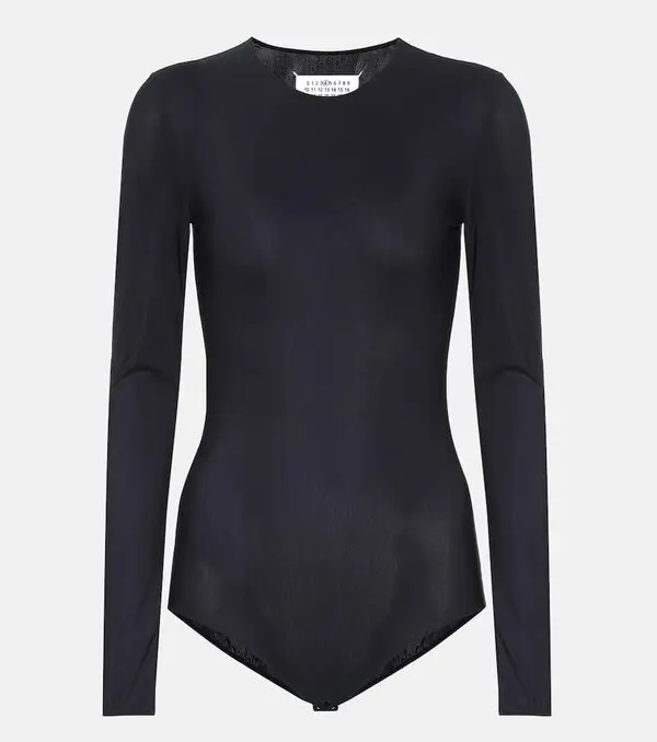 MAISON MARGIELA Stretch Bodysuit - Black