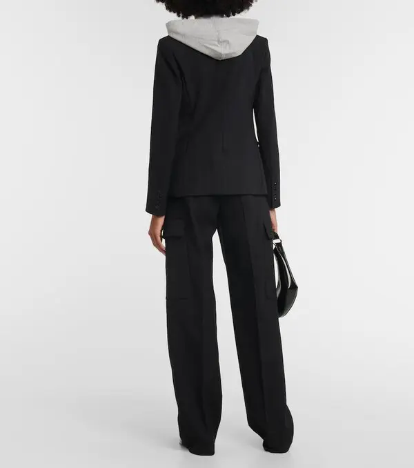Veronica Beard Scuba Dickey Hooded Jacket