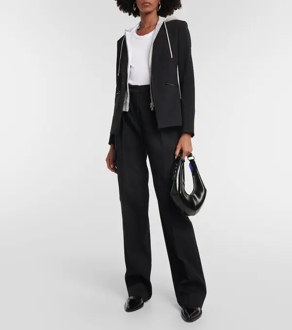 Veronica Beard Scuba Dickey Hooded Jacket