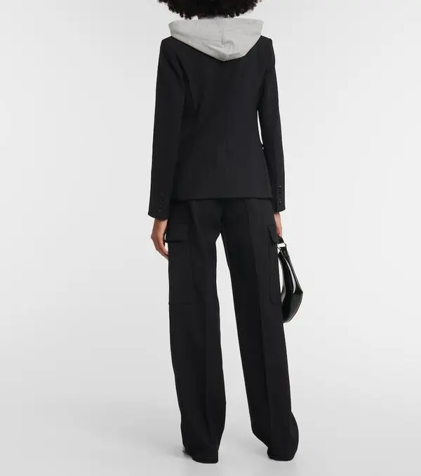 Veronica Beard Scuba Dickey Hooded Jacket