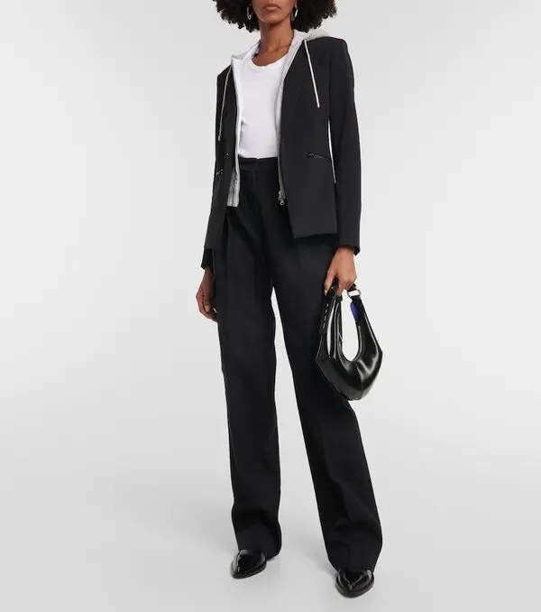 Veronica Beard Scuba Dickey Hooded Jacket