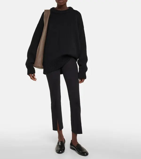 THE ROW Thilde Stretch-jersey Leggings