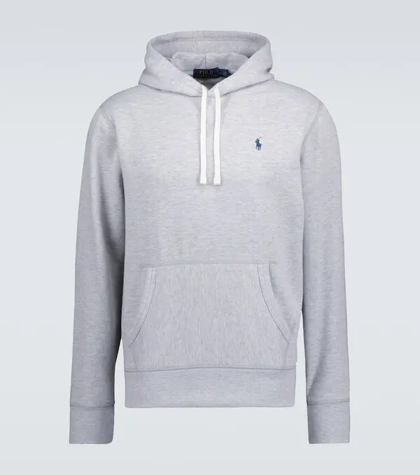 Polo Ralph Lauren Hooded Sweatshirt With Logo - Grey