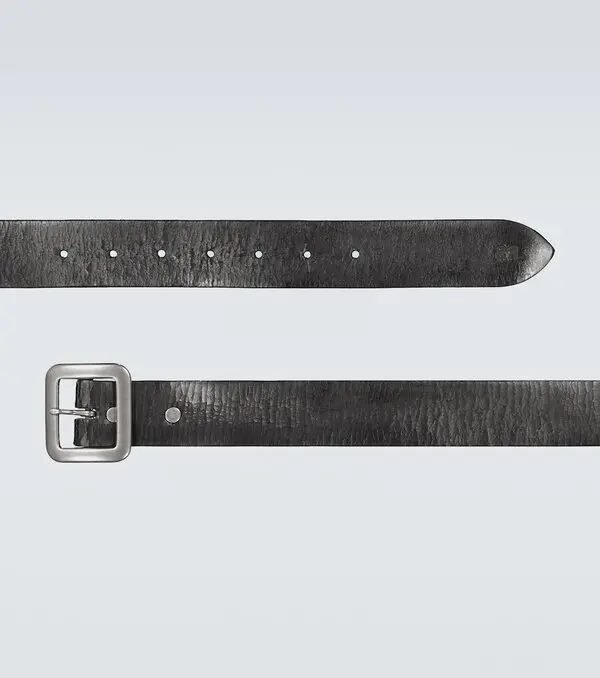 Ralph Lauren Burnished Leather Belt