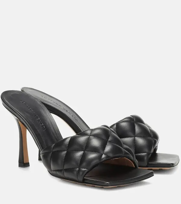 Bottega Veneta Padded Leather Sandals