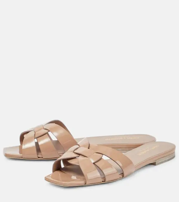 Saint Laurent Tribute Nu Pieds 05 Leather Sandals