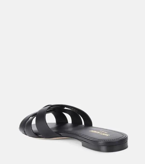 Saint Laurent Tribute Nu Pieds 05 Leather Sandals