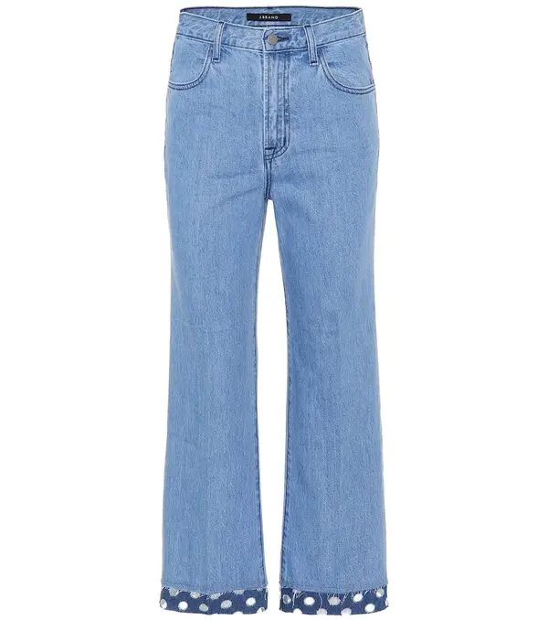 J Brand Joan High-rise Wide-leg Jeans