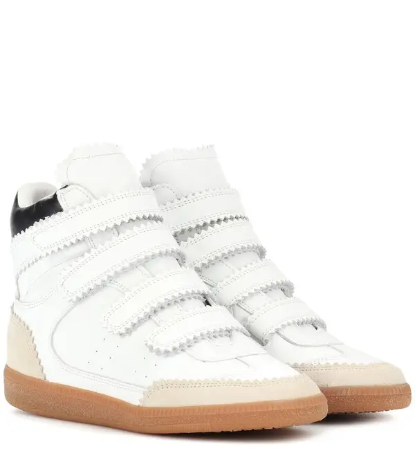 Isabel Marant Étoile Bilsy Leather Sneakers