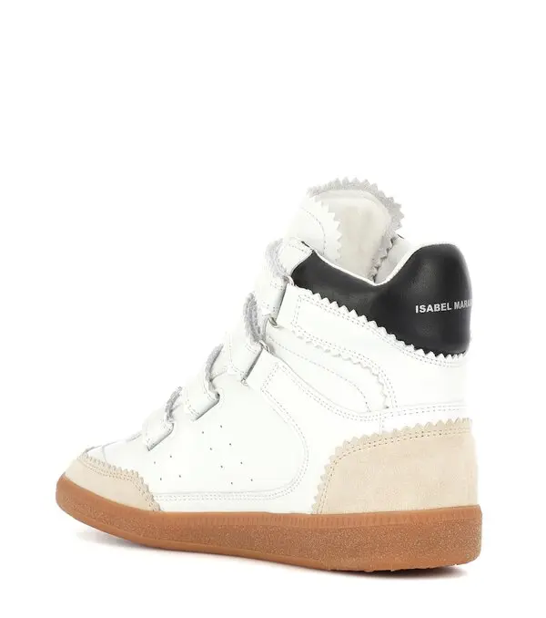 Isabel Marant Étoile Bilsy Leather Sneakers
