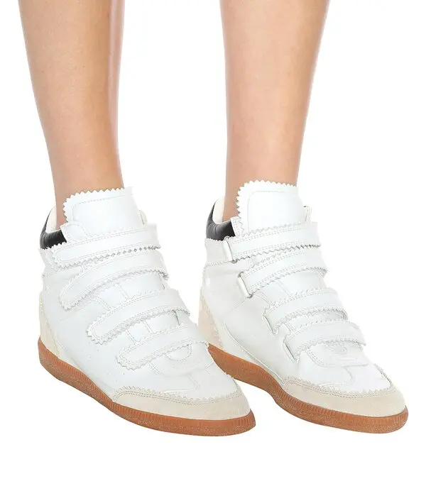 Isabel Marant Étoile Bilsy Leather Sneakers