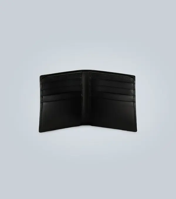 Gucci Kingsnake Print Gg Supreme Wallet - Black | Editorialist