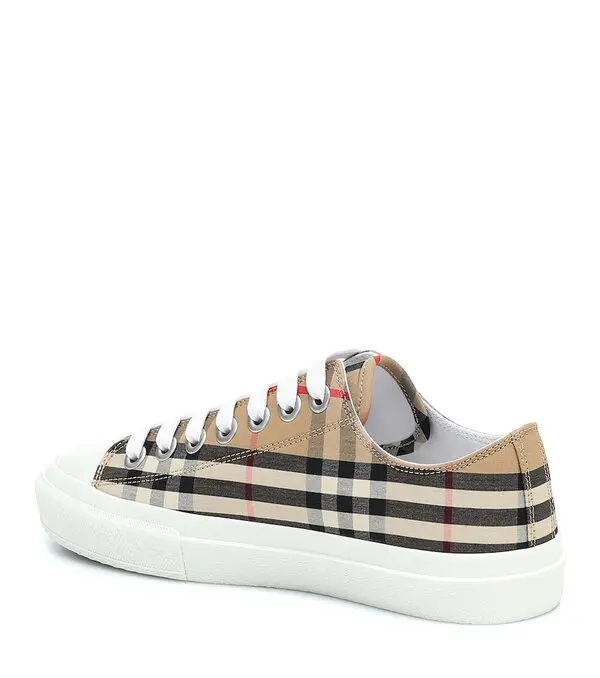 Burberry Vintage Check Logo Sneakers