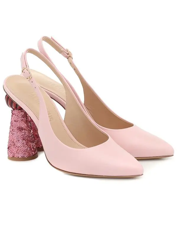 Jacquemus Les Chaussures Loiza Leather Pumps