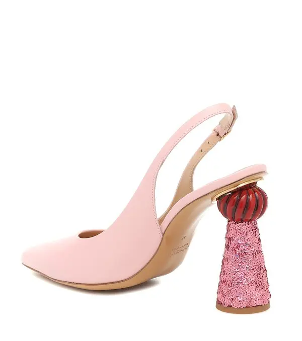 Jacquemus Les Chaussures Loiza Leather Pumps