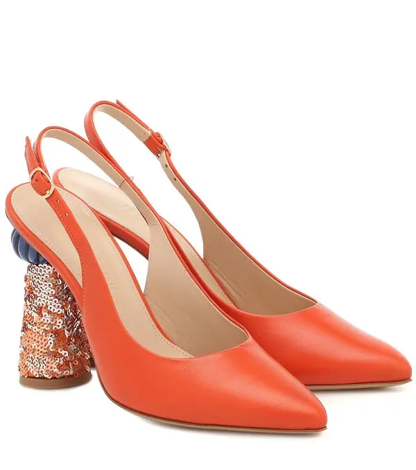 Jacquemus Les Chaussures Loiza Slingback Pumps
