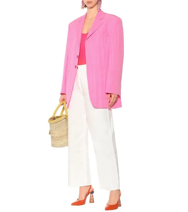 Jacquemus Les Chaussures Loiza Slingback Pumps