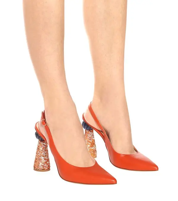 Jacquemus Les Chaussures Loiza Slingback Pumps