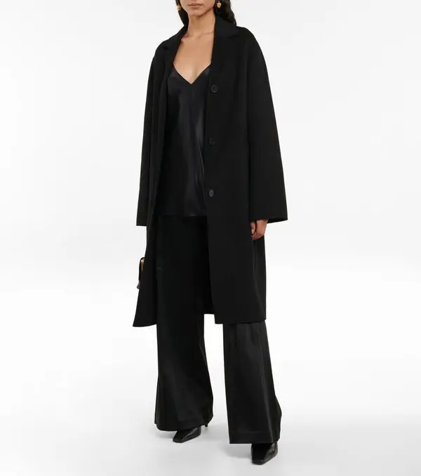 JOSEPH Silk-satin Camisole - Black