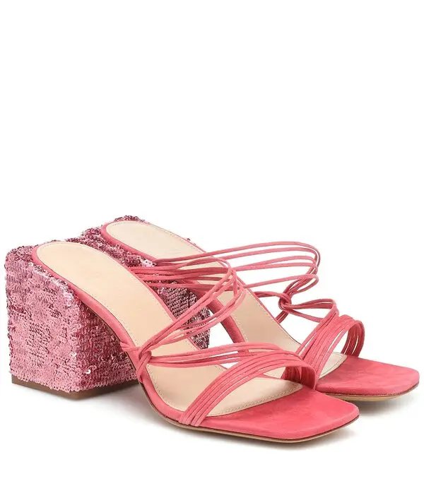 Jacquemus Les Mules Estello Leather Sandals