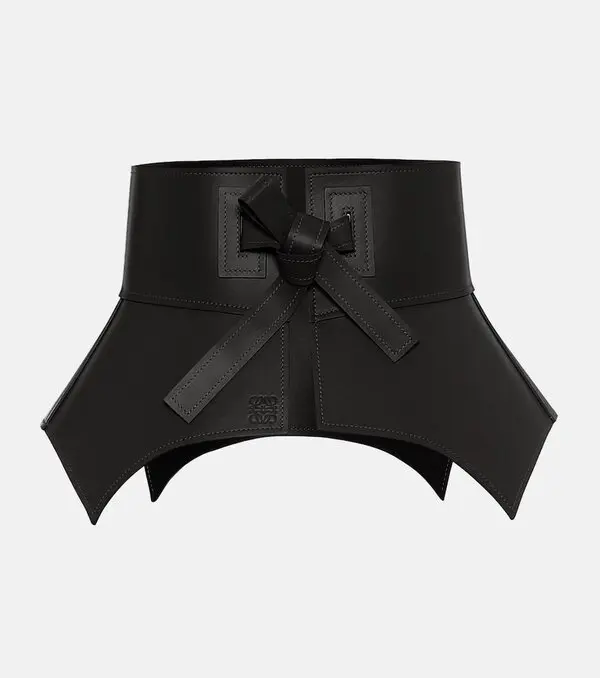 Loewe Obi Leather Corset Belt