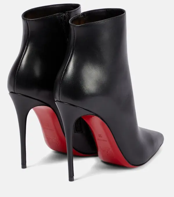 CHRISTIAN LOUBOUTIN So Kate Leather Ankle Boots