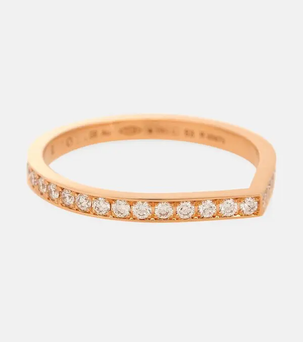 REPOSSI Antifer 18kt Rose And Diamond Ring - Gold