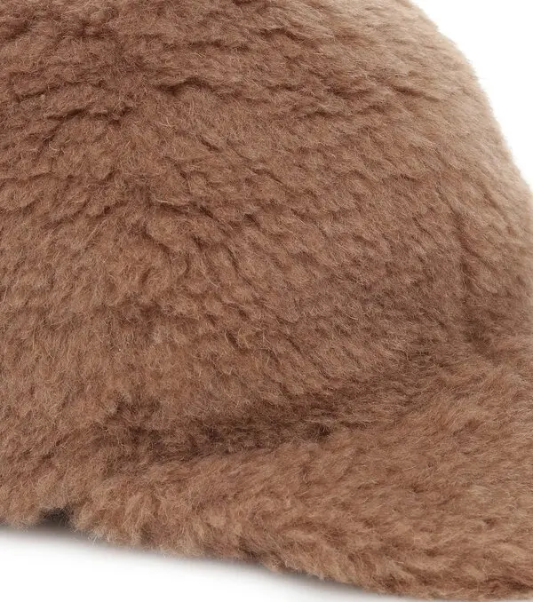 Max Mara Camel Hair And Silk Baseball Cap