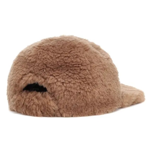 Max Mara Camel Hair And Silk Baseball Cap