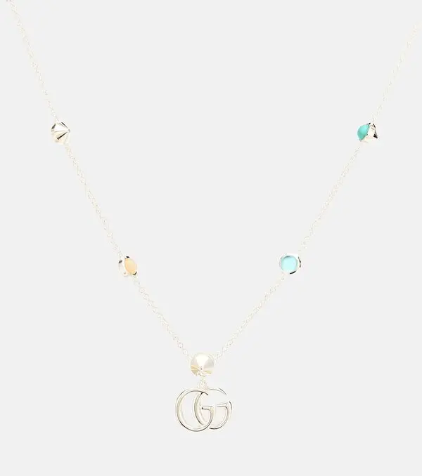 Gucci Double G Sterling Necklace - Silver