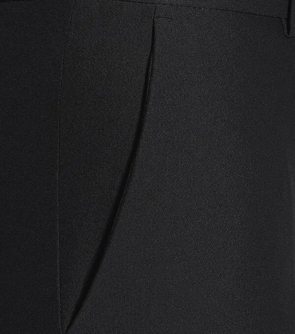 Alexander McQueen Mid-rise Flared Pants - Black