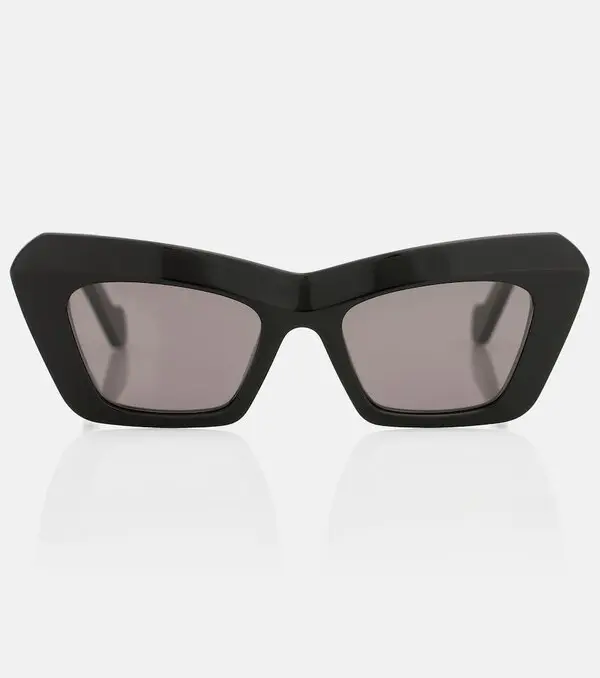 Loewe Anagram Cat-eye Sunglasses - Black