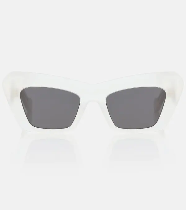 Loewe Anagram Cat-eye Sunglasses - White