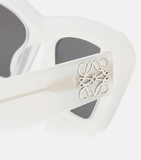 Loewe Anagram Cat-eye Sunglasses - White