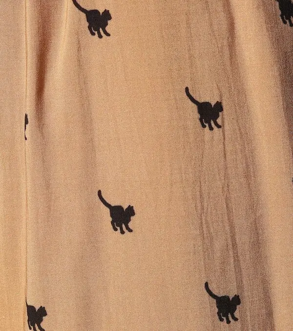 Undercover Printed Drawstring Pants