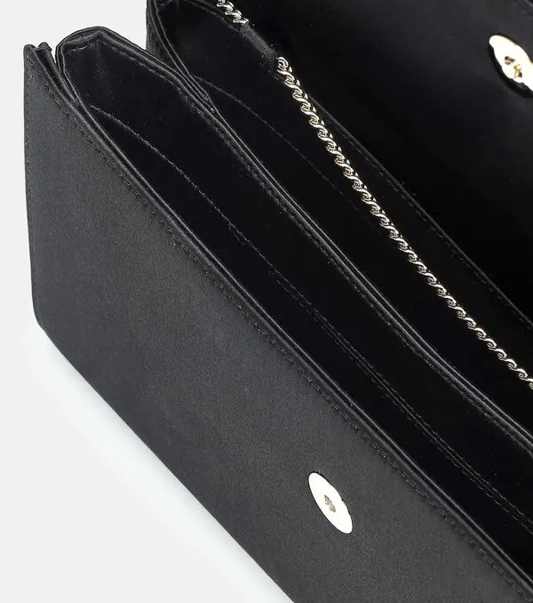 ROGER VIVIER Evening Envelope Satin Clutch