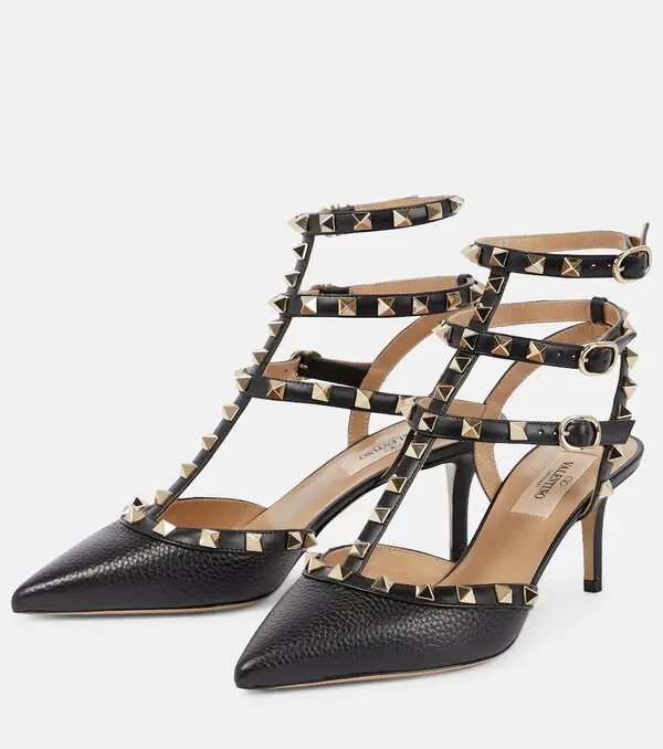 Valentino Garavani Rockstud Leather Pumps