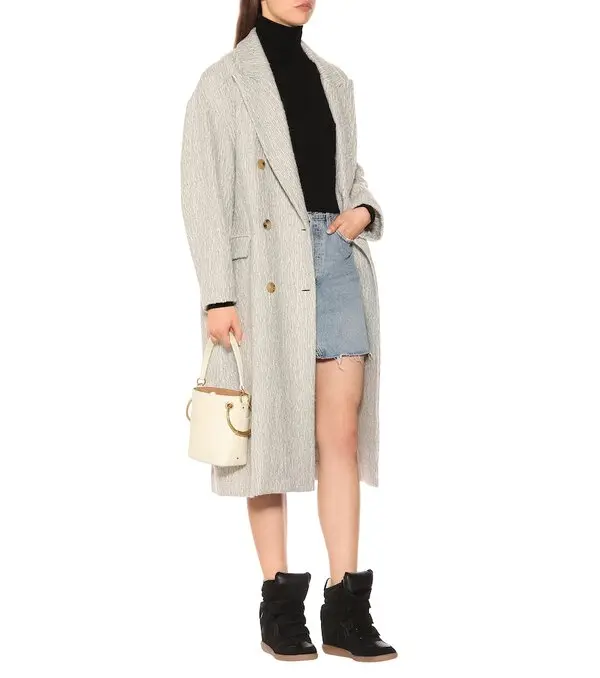 Isabel Marant Bekett Leather And Suede Sneakers