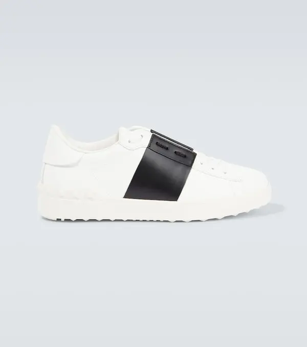 Valentino Garavani Open Leather Sneakers - Multicoloured