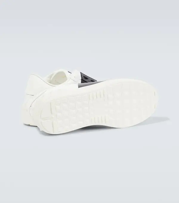 Valentino Garavani Open Leather Sneakers - Multicoloured