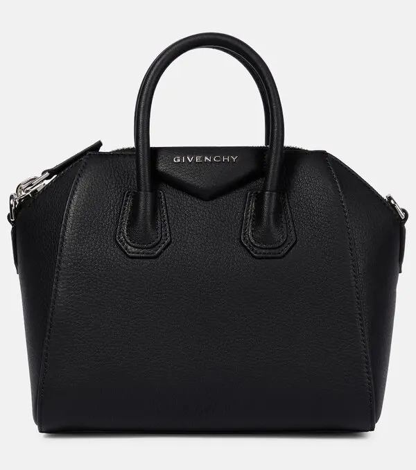 Givenchy Antigona Mini Leather Tote - Black