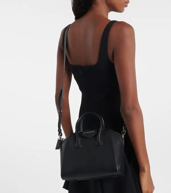 Givenchy Antigona Mini Leather Tote - Black