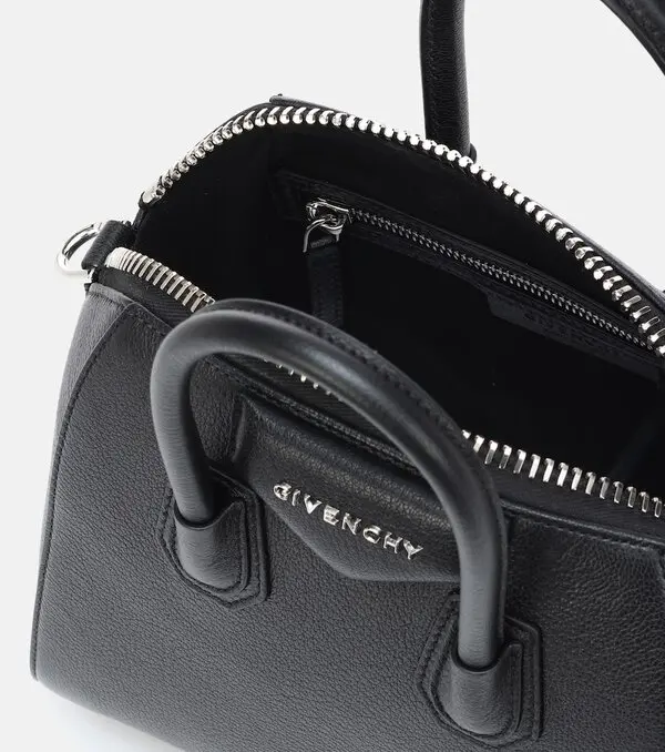 Givenchy Antigona Mini Leather Tote - Black