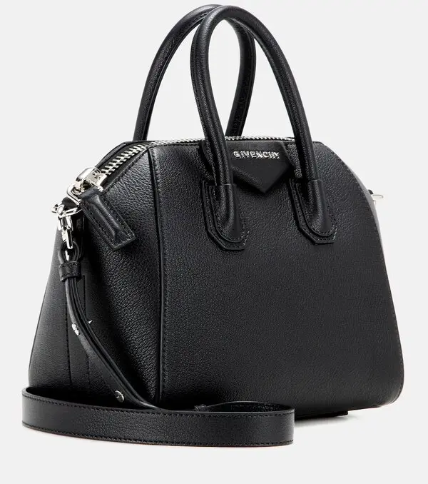 Givenchy Antigona Mini Leather Tote - Black