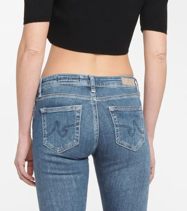 Ag The Legging Mid-rise Skinny Jeans