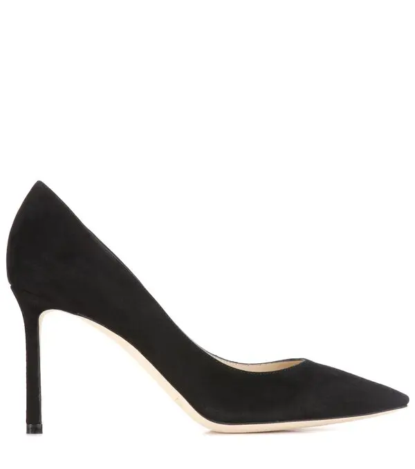 JIMMY CHOO Romy 85 Suede Pumps